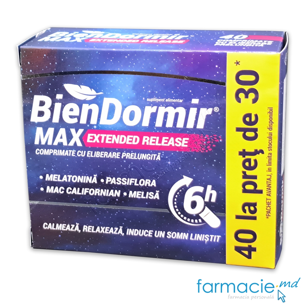 Bien Dormir Max caps. N30+10 Gratis Fiterman