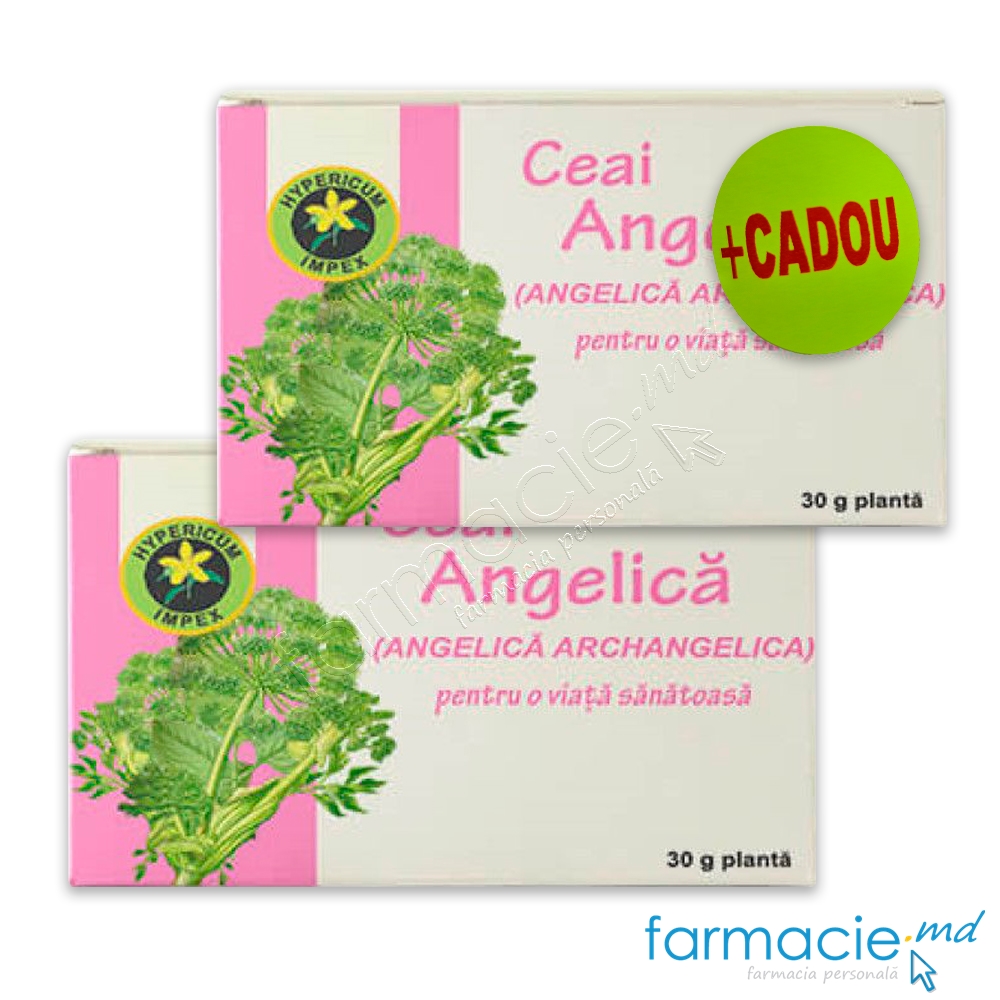 Ceai Hypericum Angelica (Pro-digestiv,Antacid) 30g 1+1 CADOU
