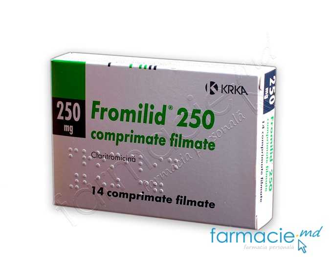 Fromilid comp.film. 250mg N14
