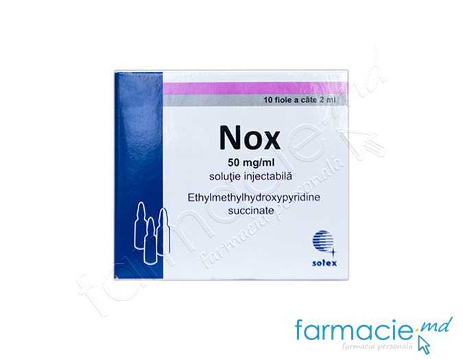 Nox sol. inj. 50 mg/ml 2 ml N5x2