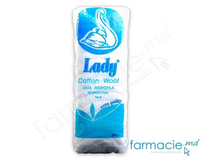 Vata medicinala "LADY" 200g Extra