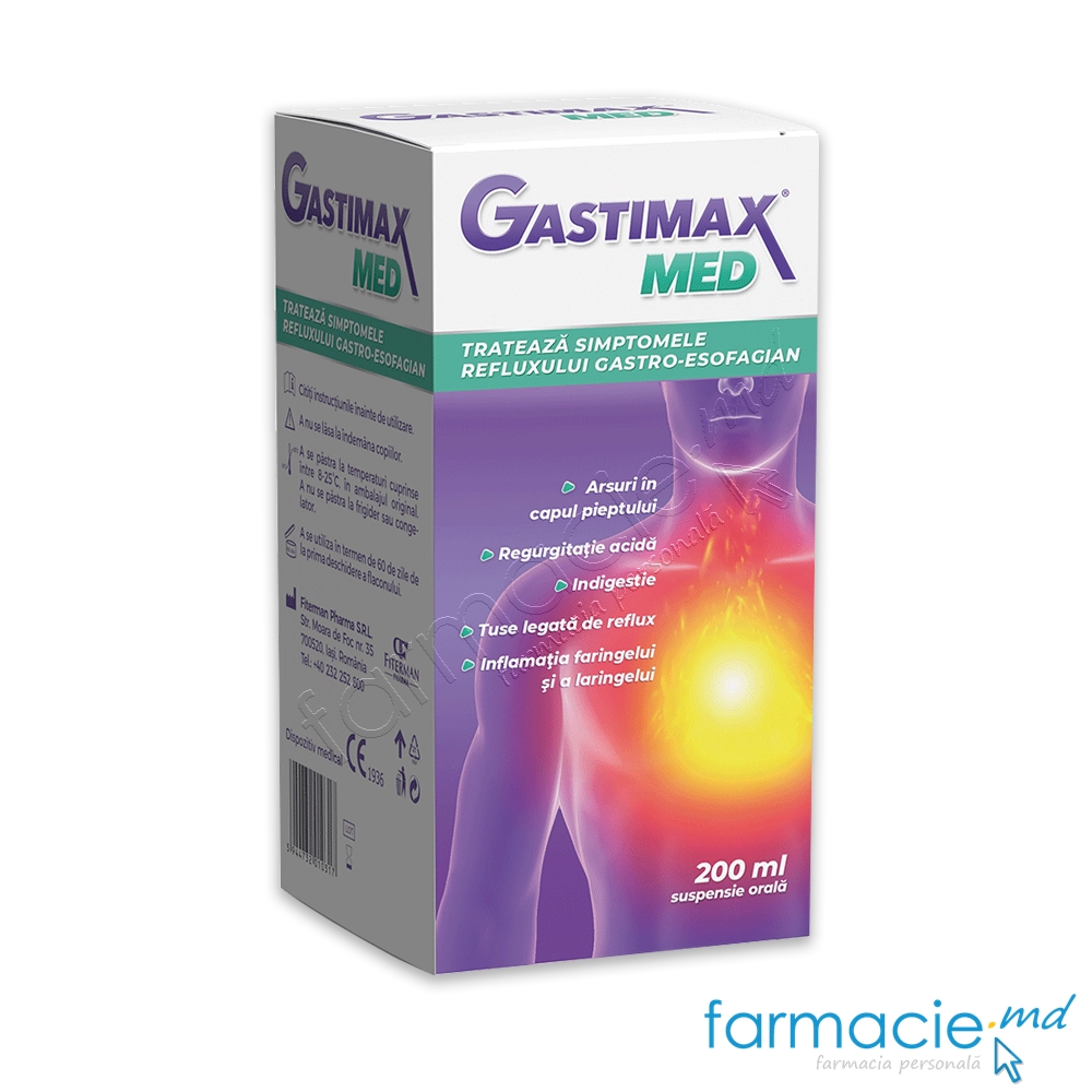 Gastimax med sirop 200ml (Fiterman) – Fiterman Pharma SRL SC (prod ...