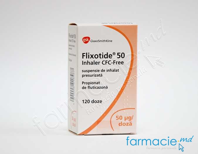 Flixotide® 50 Inhaler CFC-free susp. de inhalat presuriz.50 mcg/doza ...