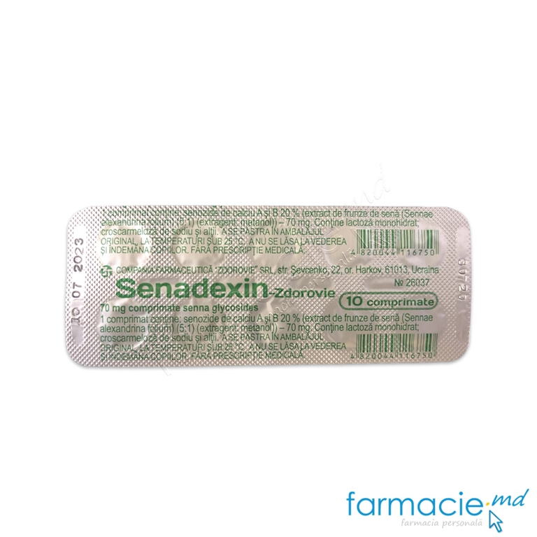 Senadexin comp.70mg N10 Zdorovie