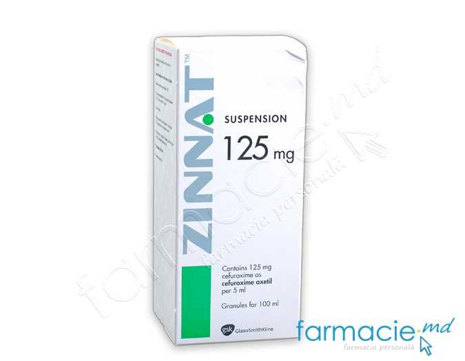 Zinnat™ gran./susp.125 mg/5 ml 100 ml