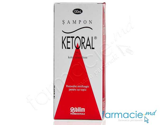 Ketoral sampon 2% 100ml TVA20%