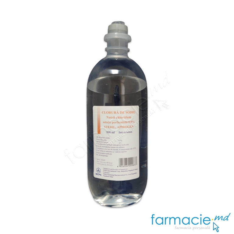 Natriu clorid sol.perf.9mg/ml 500ml N1 (flacon PP) NCPC-China