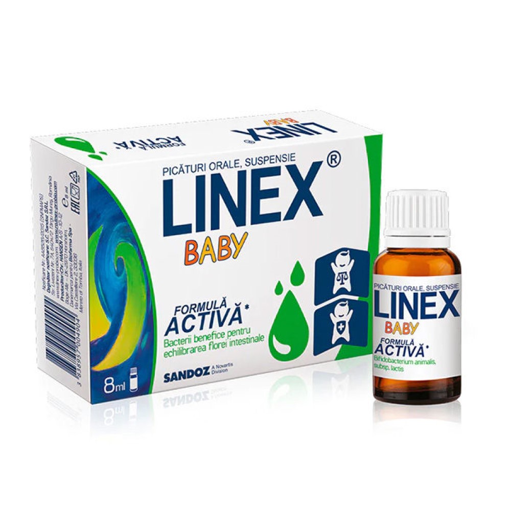 Linex baby pic.orale,susp. 8ml (0+)