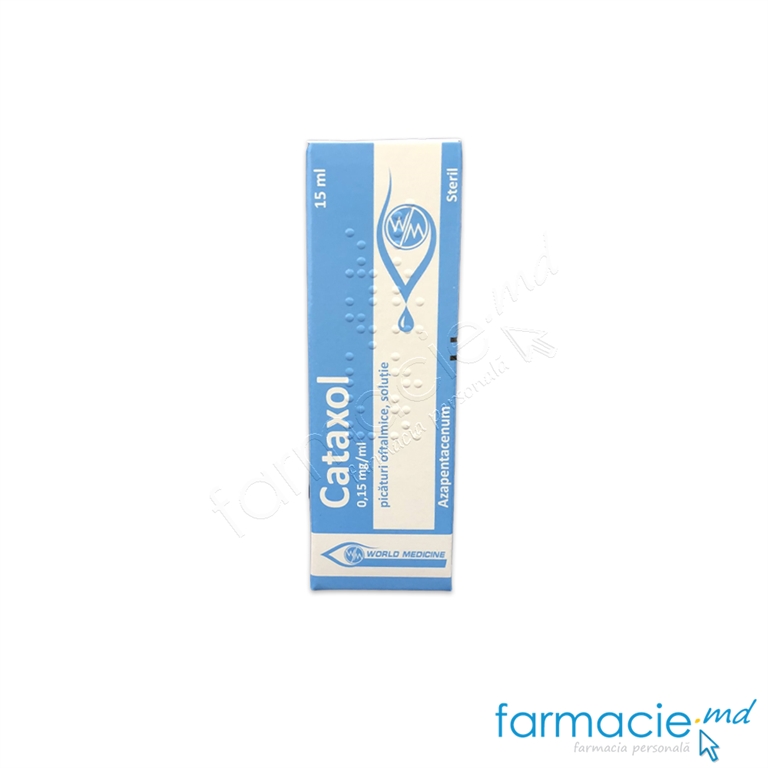 Cataxol pic.oft.,sol.0,15mg/ml 15 ml N1 World Medicine
