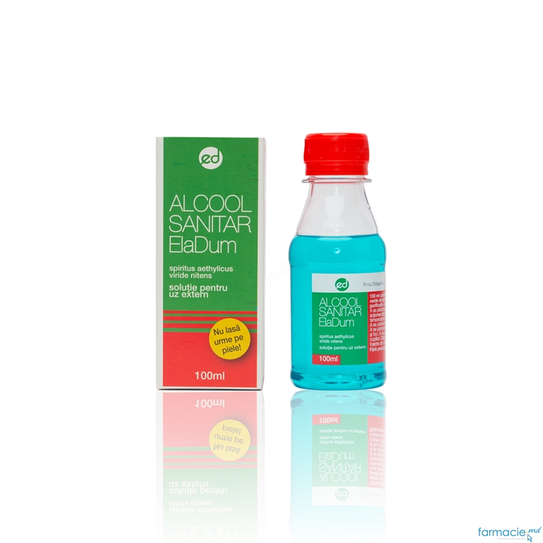 Alcool etilic 70% 100ml ( ElaDum) (TVA20)