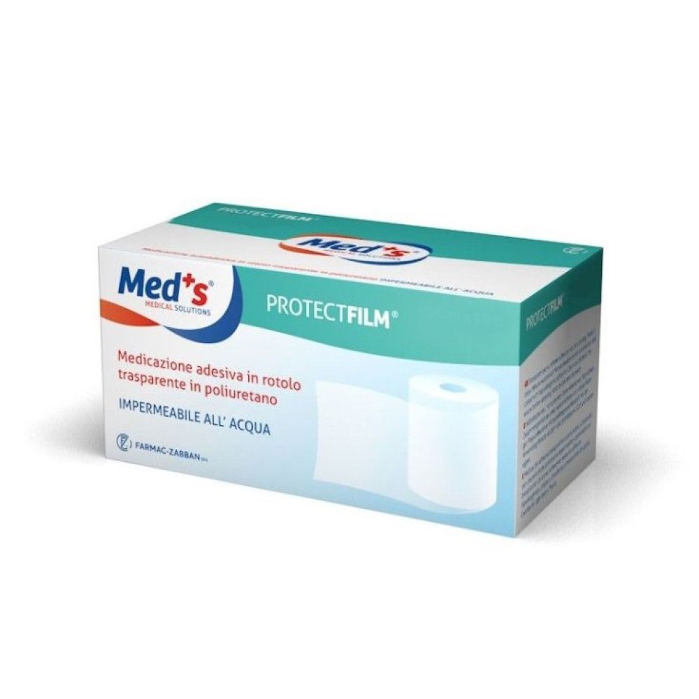 Pansament-emplastru MedS 10cmx10m transparent poliuretan impermiabil ...