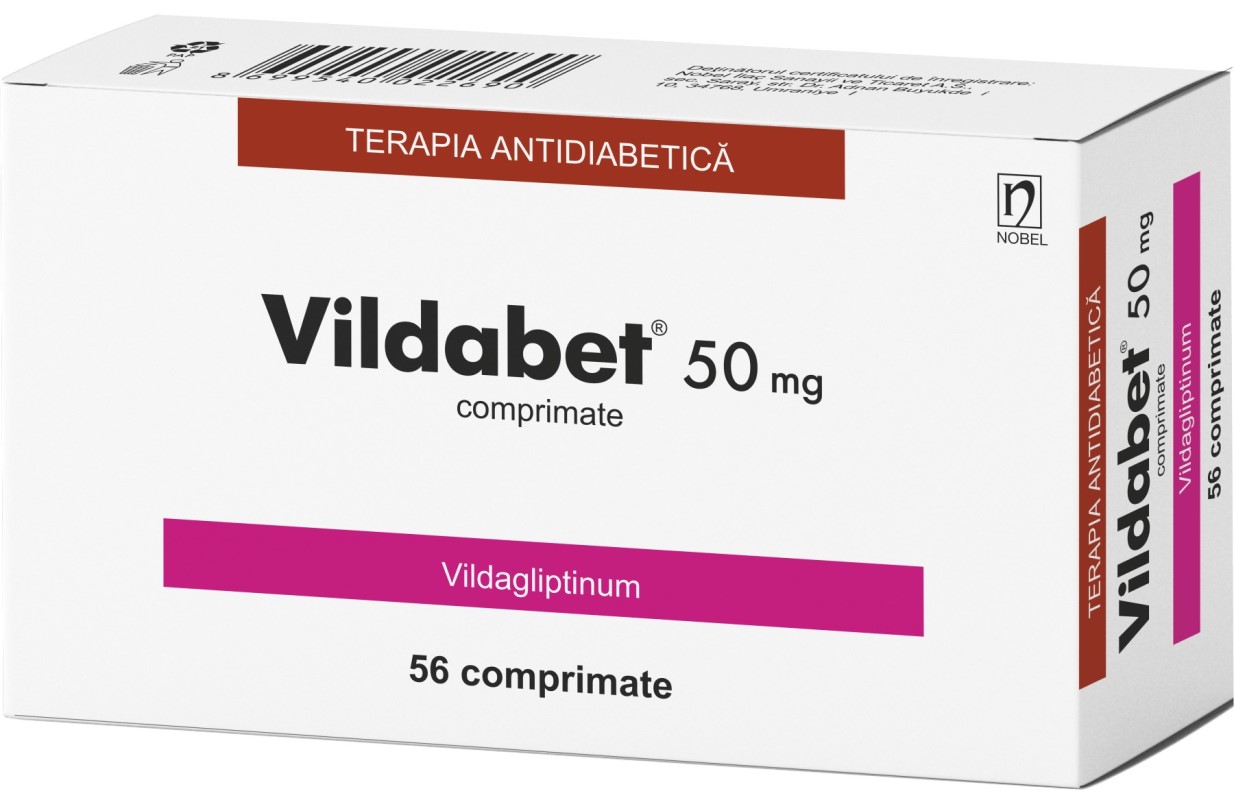 Vildabet comp.50mg N14x4 Nobel Ilac